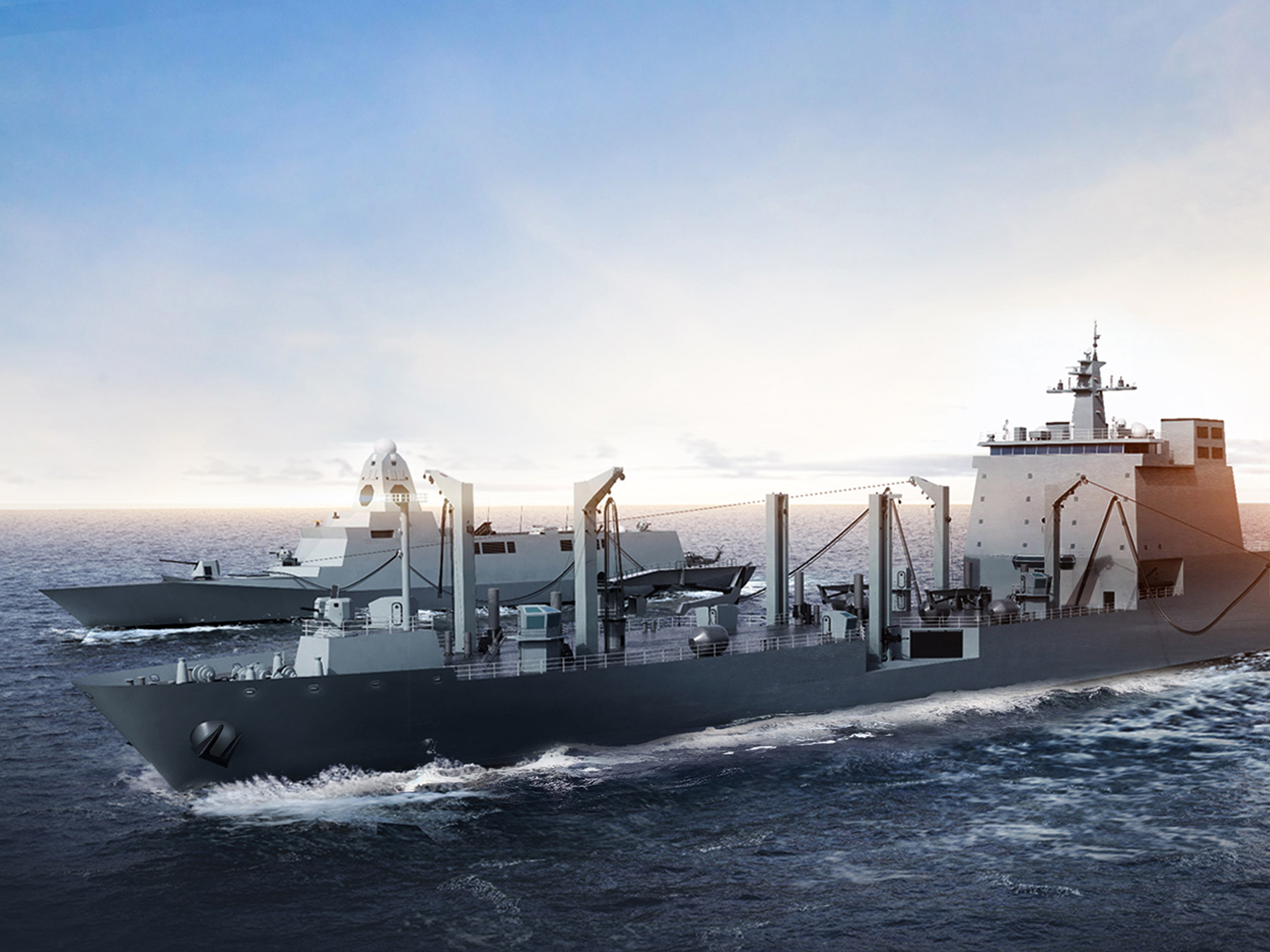 한화오션, 대한민국 해군 군수지원함(AOE-II) 수주 | 한화그룹
